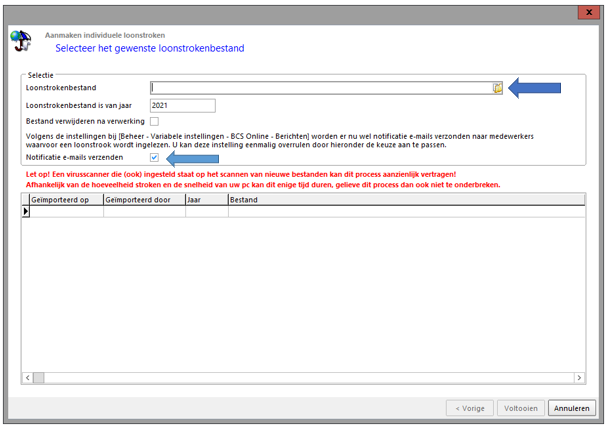 Loonstroken uploaden naar BCS Online – Delta