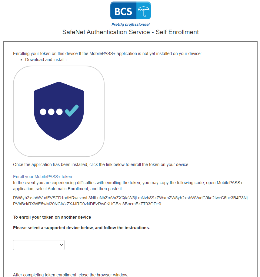 MobilePASS – Delta